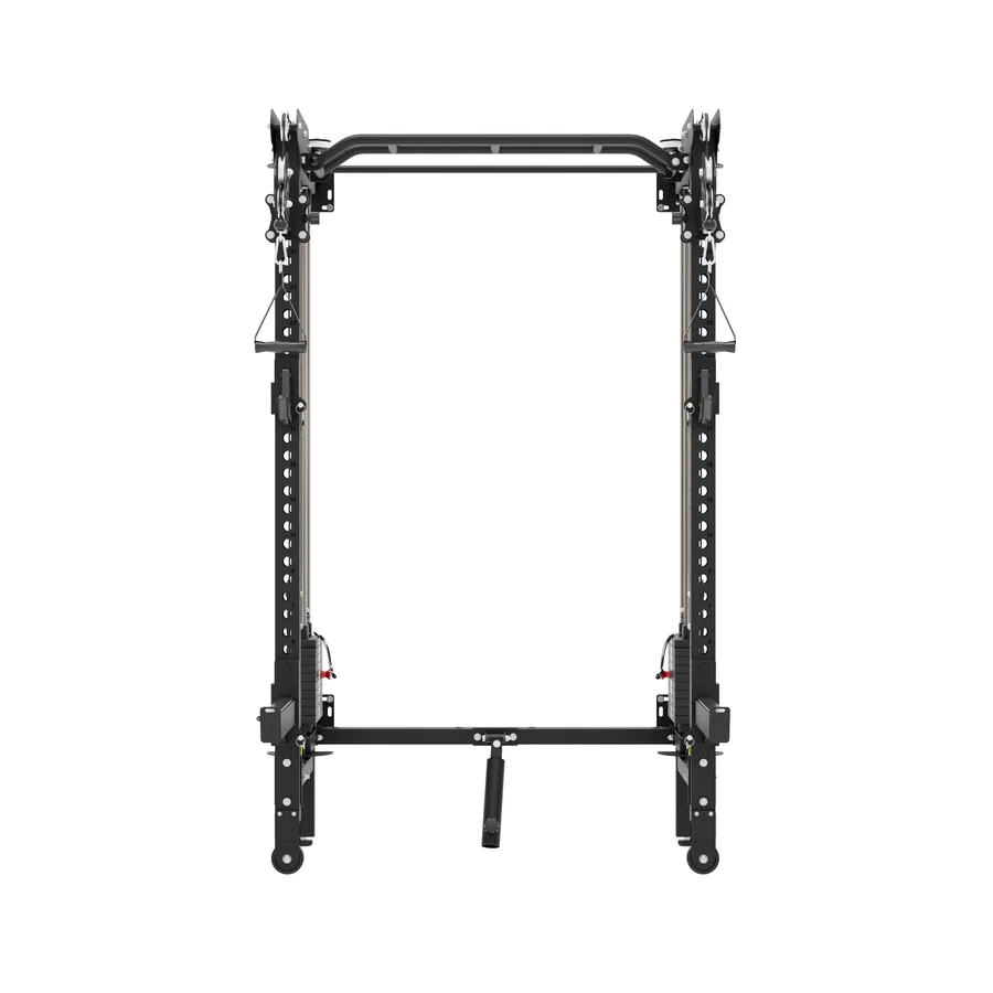 Major Fitness F35 Pro All-In-One Home Gym Wall-Mount Folding Power Rac ...