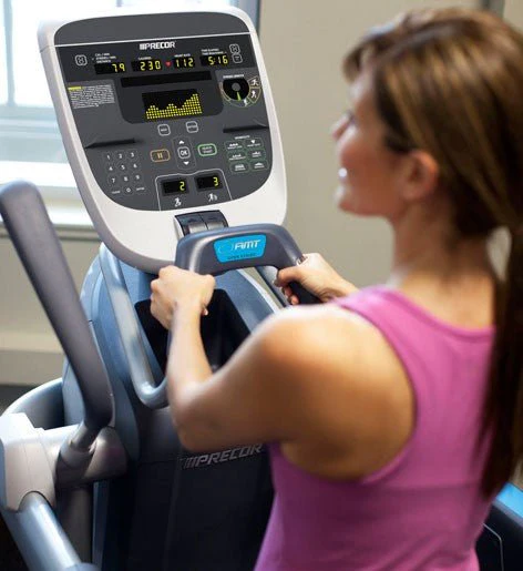 Precor 865 Open Stride AMT (Used) – Sparks