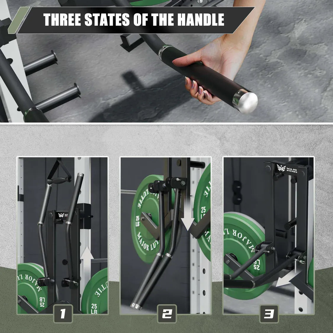 Major Fitness Shoulder Lateral Raise Attachment – Sparks