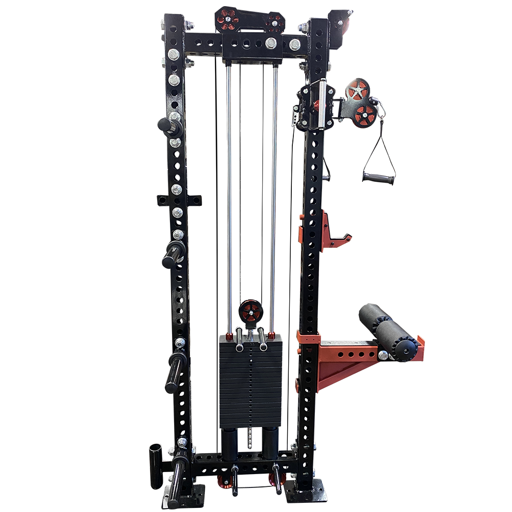Warrior 2.0 Cable Crossover Pulley Power Rack Gym System – Sparks