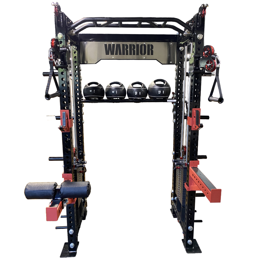 Warrior 2.0 Cable Crossover Pulley Power Rack Gym System – Sparks