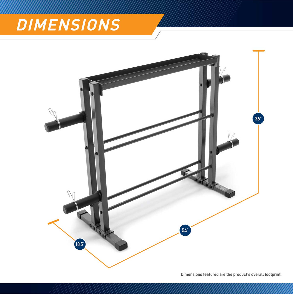 Marcy Combo Weights Storage Rack | DBR-0117 – Sparks